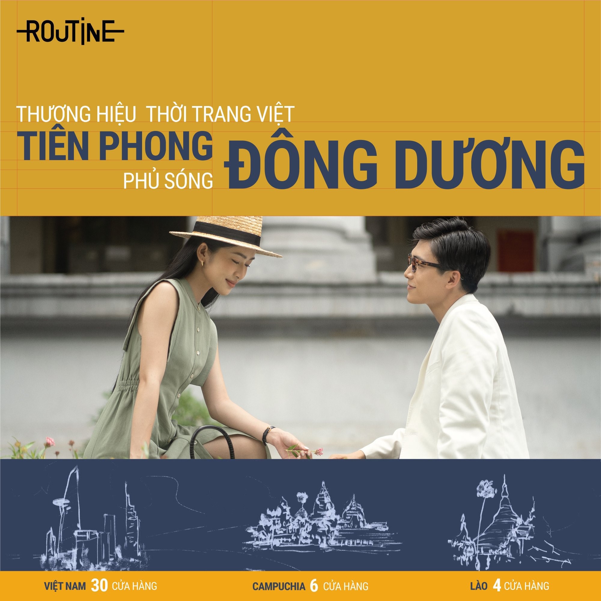 Routine - thương hiệu thời trang Việt tiên phong phủ sóng Đô