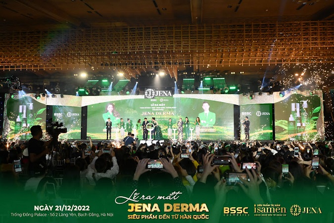 Lễ ra mắt siêu phẩm Jena Derma giúp trẻ hóa da, mờ thâm nám