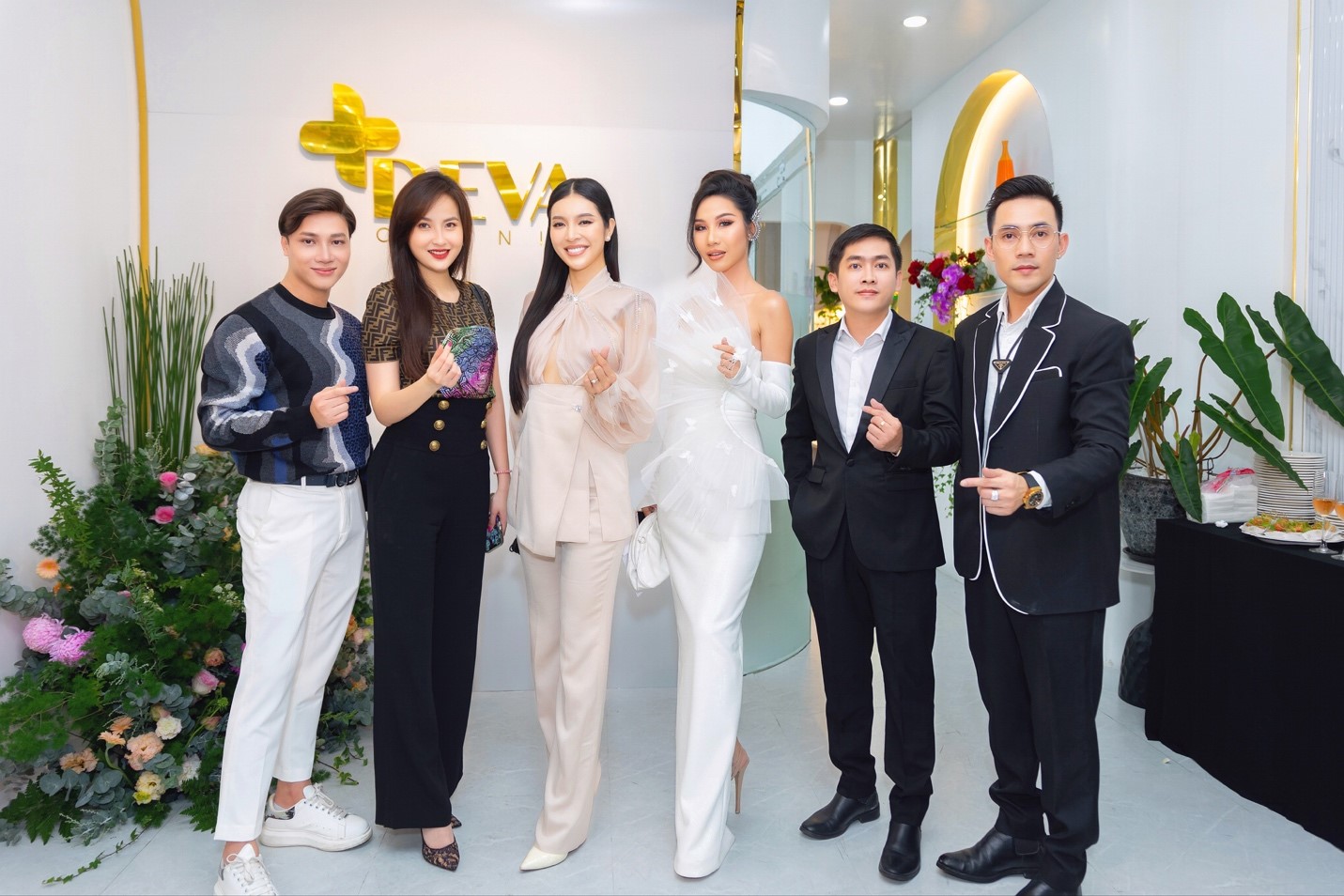 Khánh Ngân, Bùi Lý Thiên Hương, Diệu Linh đọ sắc tại sự kiện