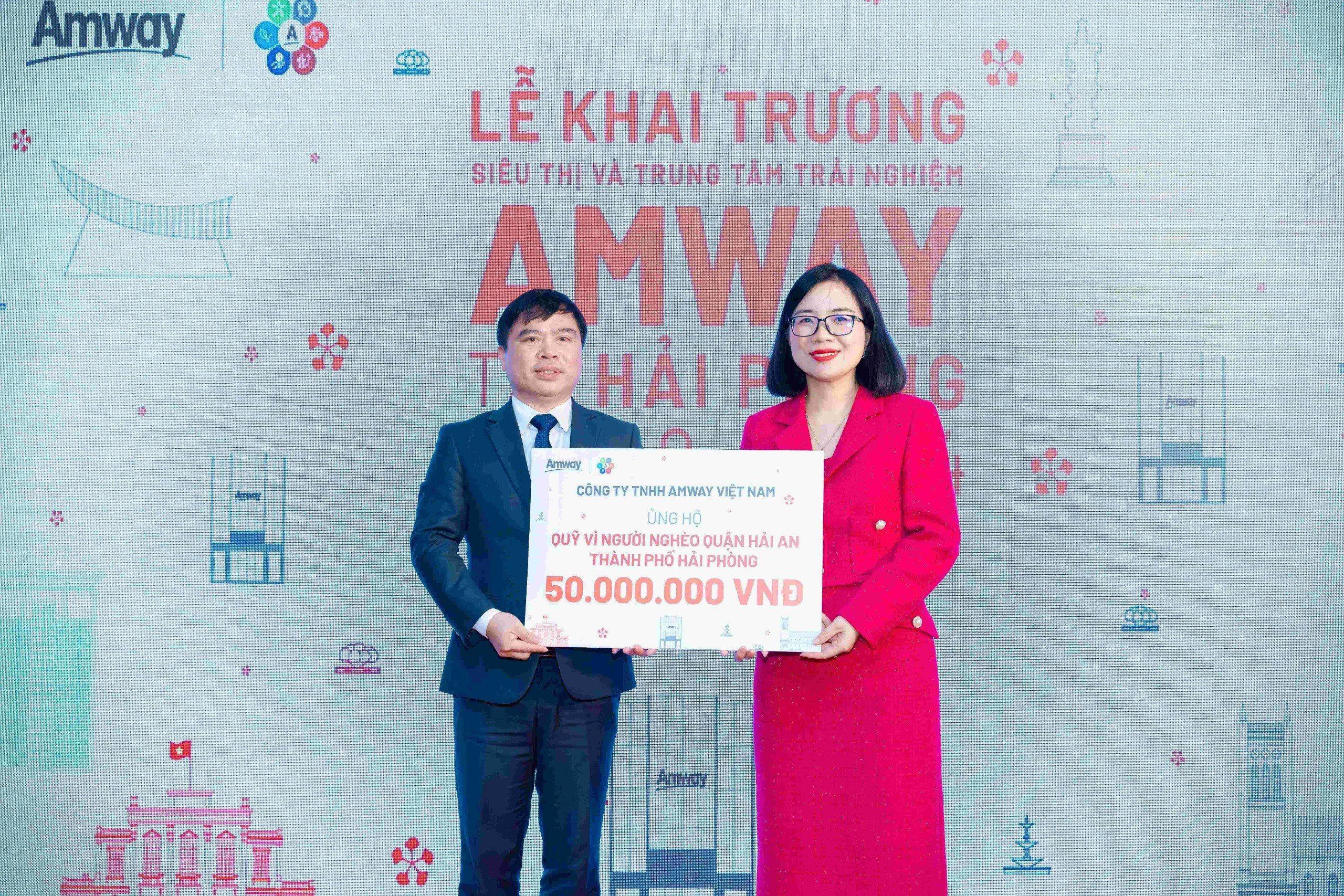 Amway Việt Nam khai trương chuỗi siêu thị và trung tâm trải